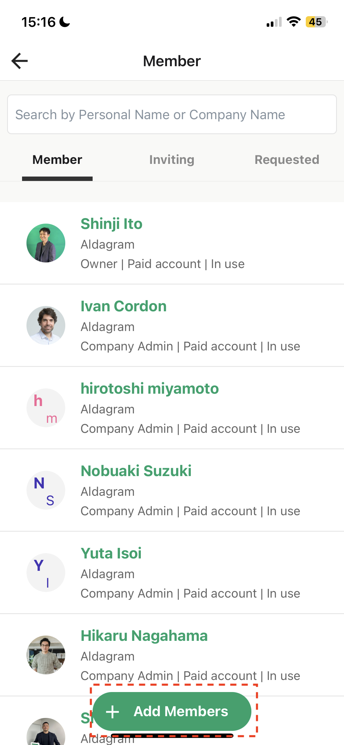 How to invite members from your company – KANNA FAQ