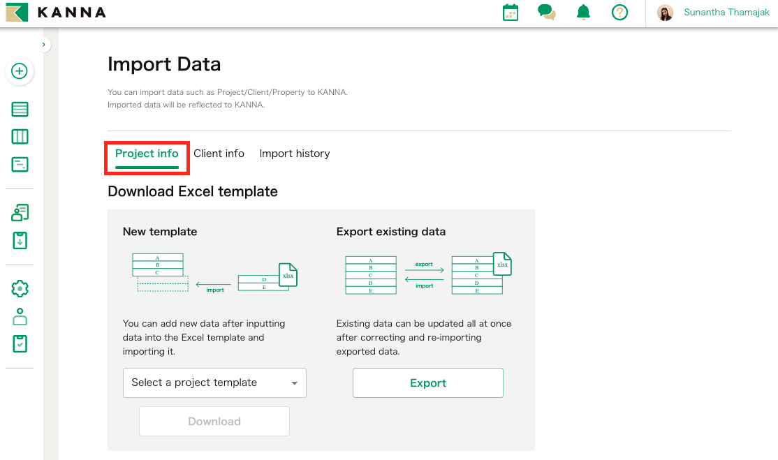 Data Import – KANNA FAQ