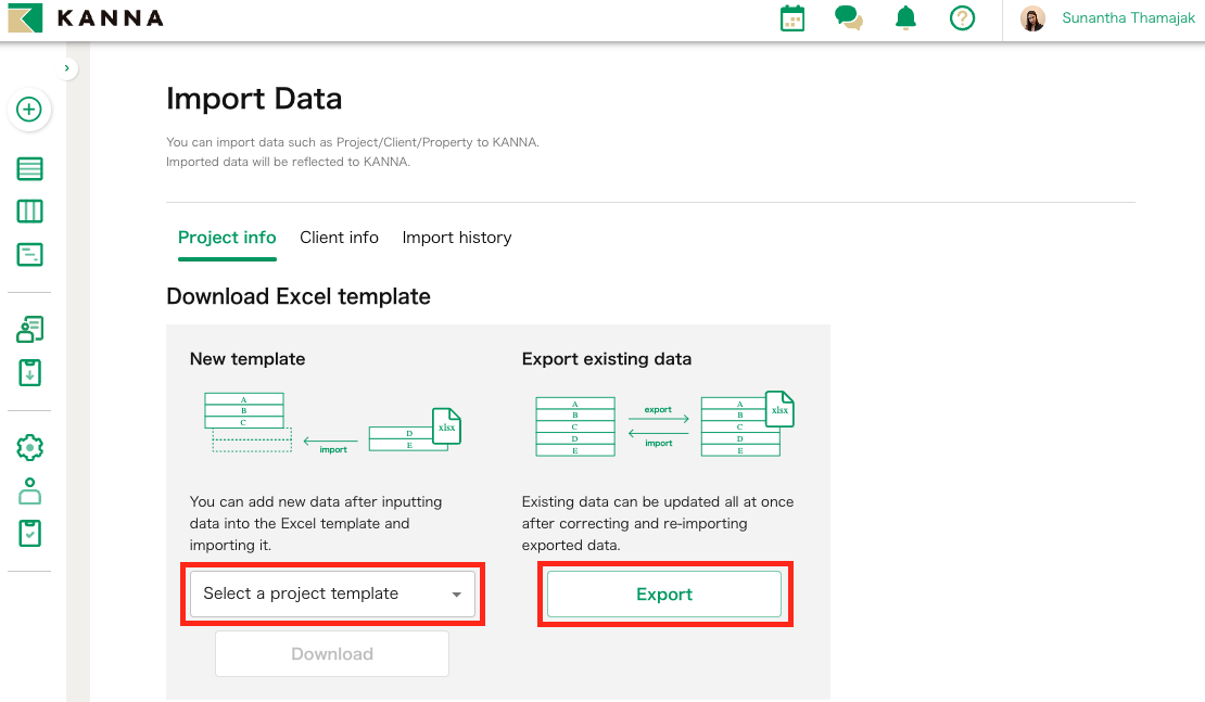 Data Import – KANNA FAQ