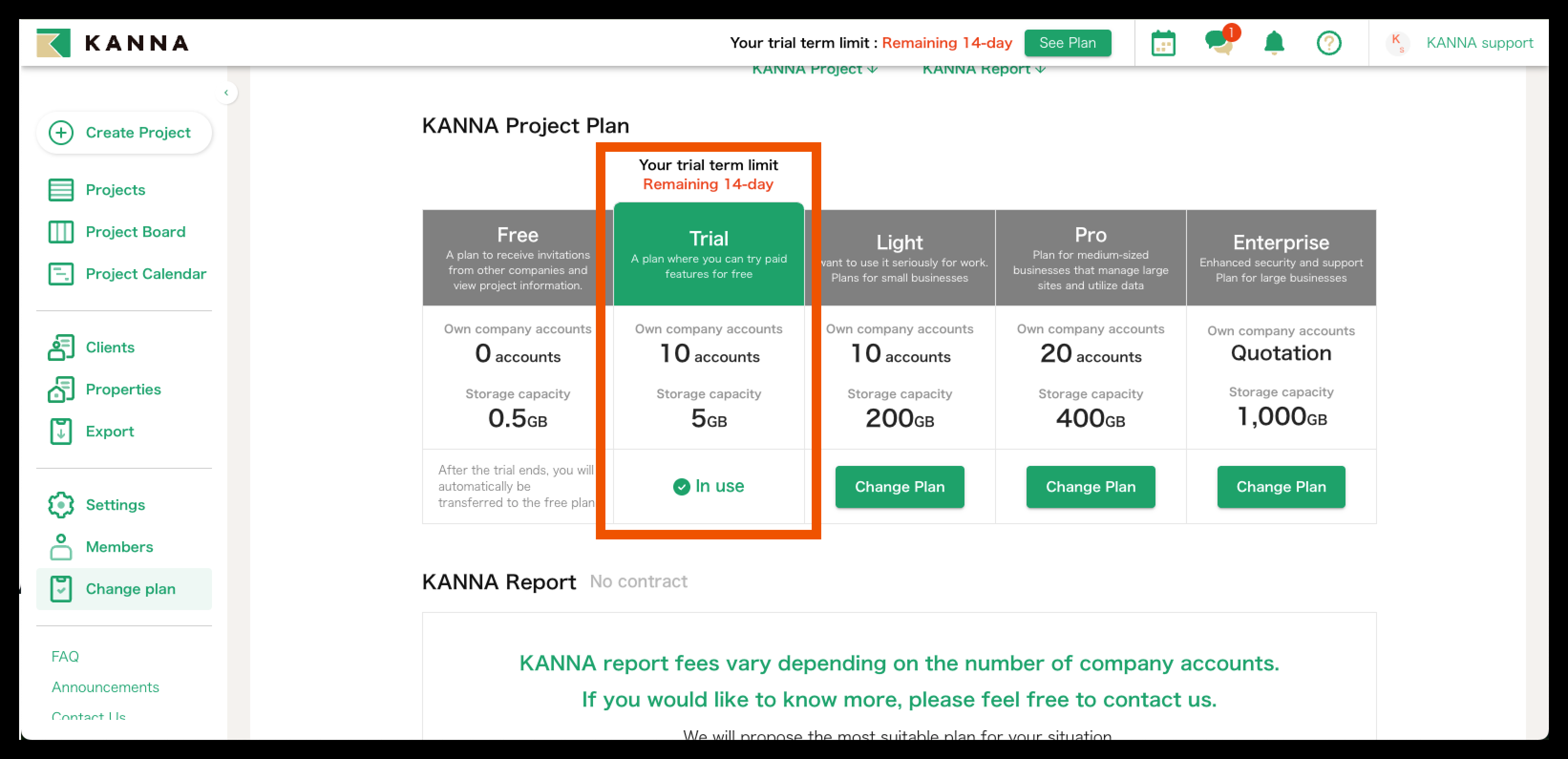 Free Trial – KANNA FAQ